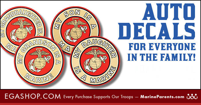 Marine Corps Auto Decals ON SALE!