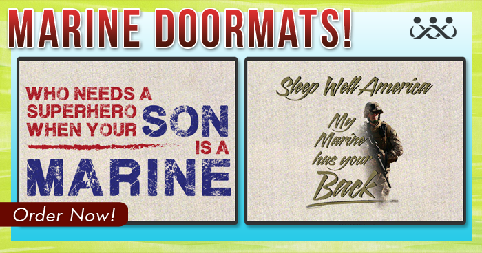 USMC Doormats! OOH-RAH!