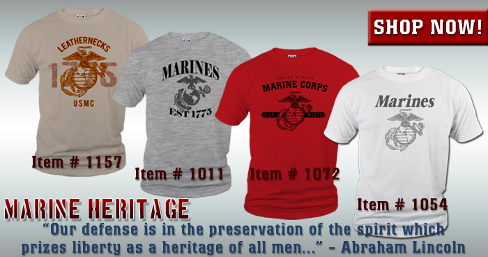 The Iconic Marine Corps Seal & $17 Boot Camp T-Shirts