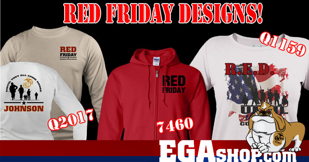 SUPPORT OUT TROOPS with Red Friday Designs