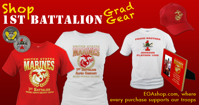 Custom USMC 1st Battalion Grad Gear