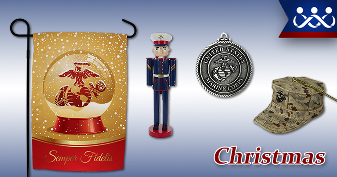 Marine Corps Christmas Ornaments and Stockings