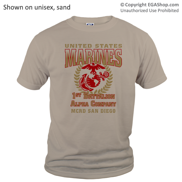 _Customized T-Shirt (Unisex): 1st Recruit Btn